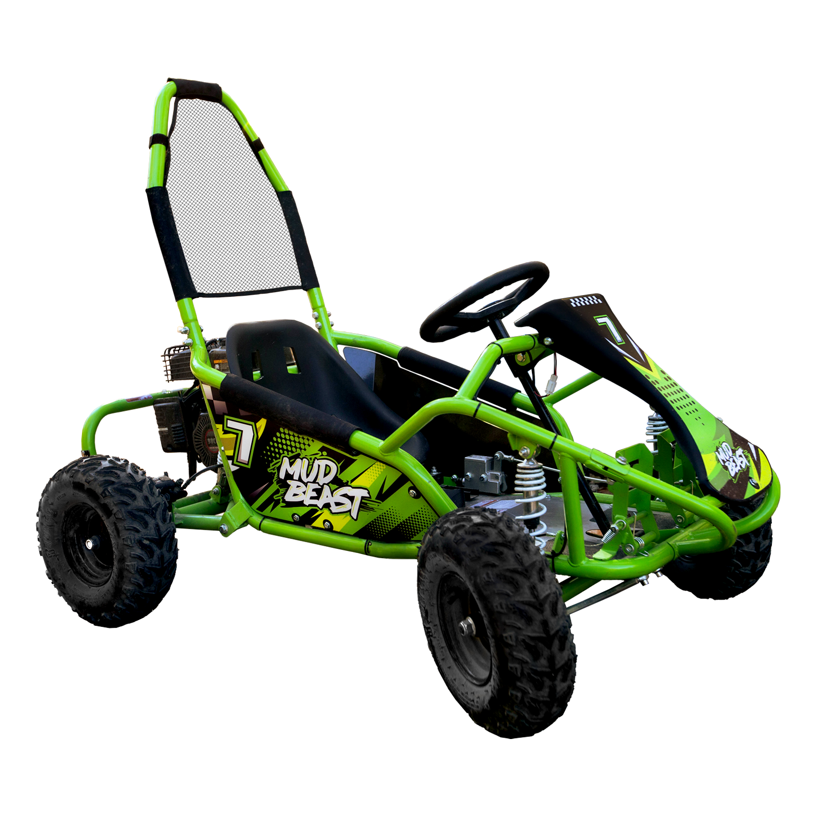 MudBeast Kids' Electric Go Kart 48V 1000W - Safe & Durable Off-Road Fu ...
